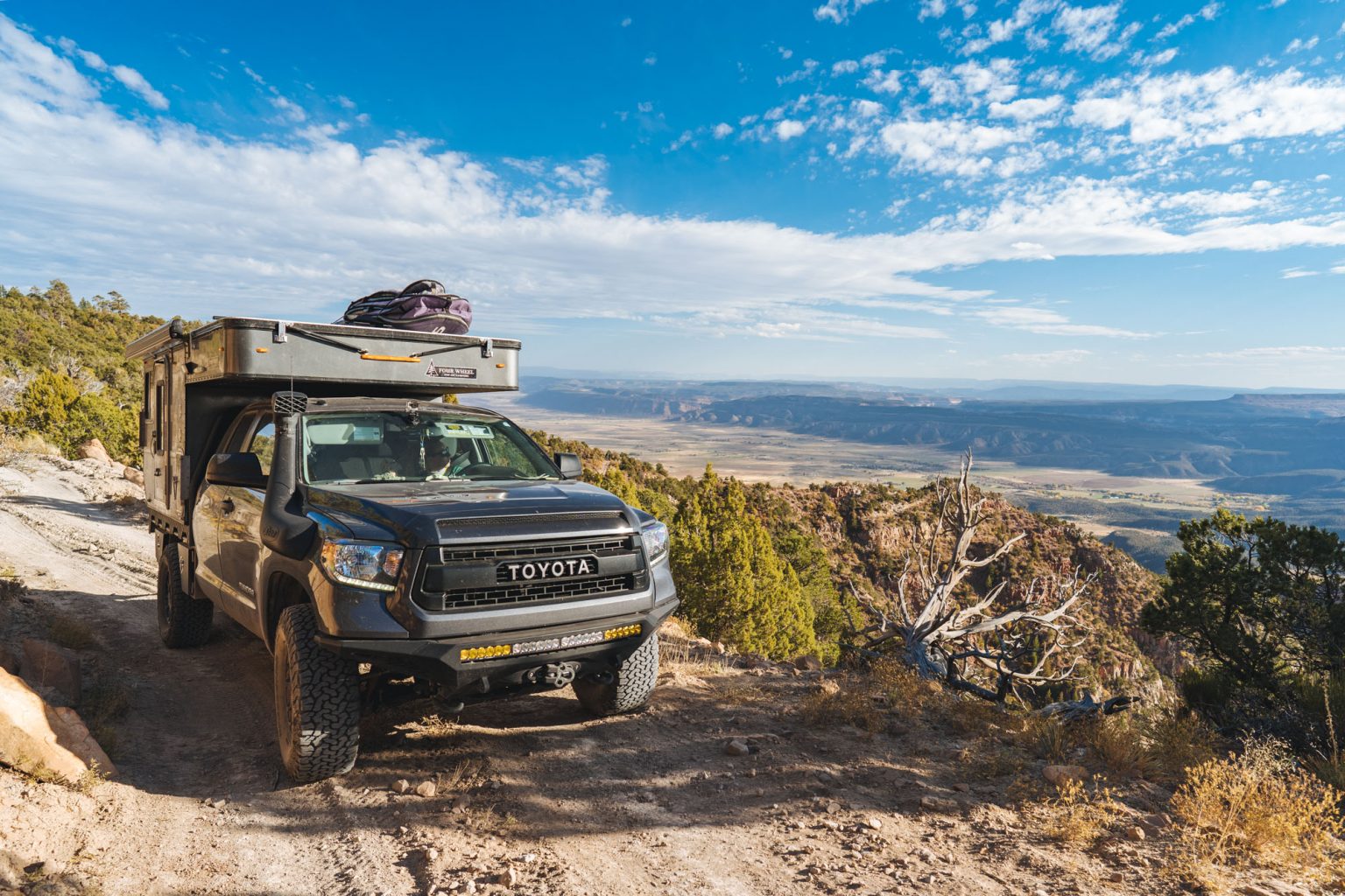 Exploring the Rimrocker Trail in a Four Wheel Camper • The Adventure Portal